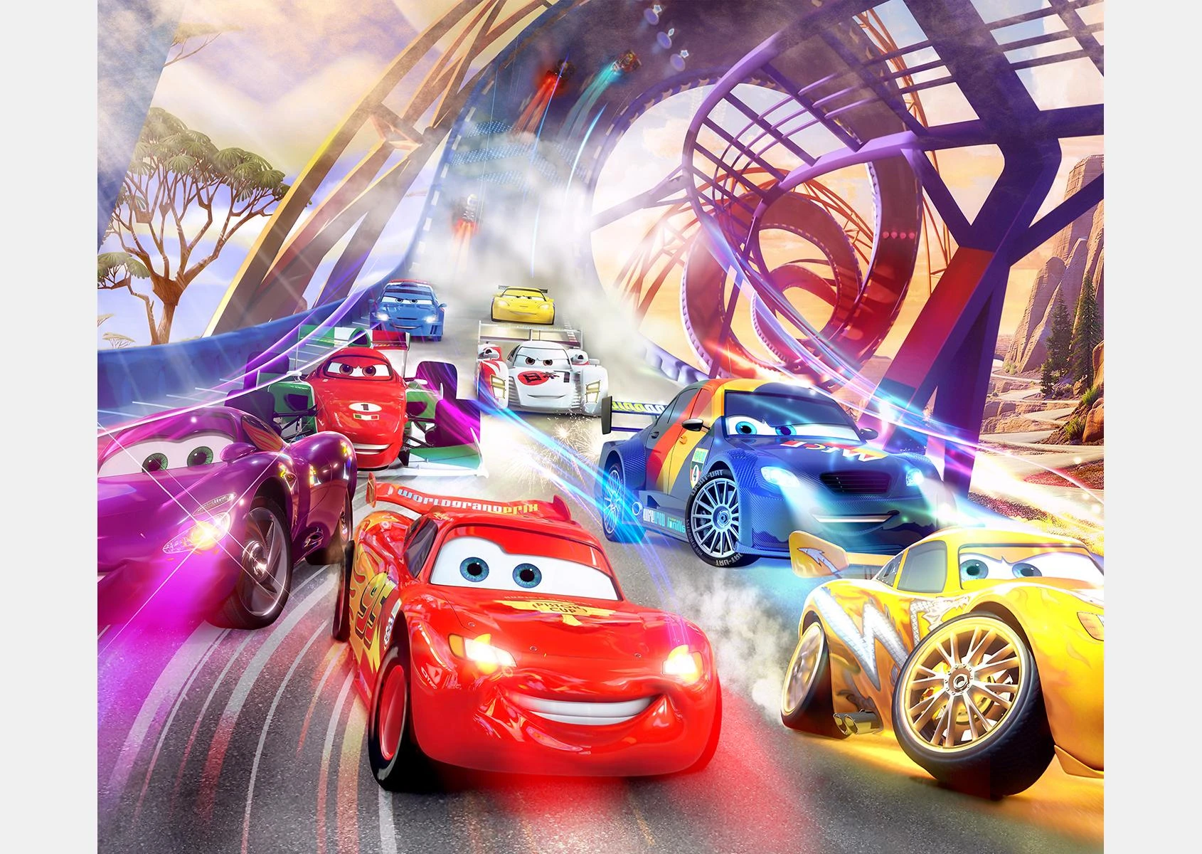 Παιδική Ταπετσαρία, Lightning Mcqueen Art.030173